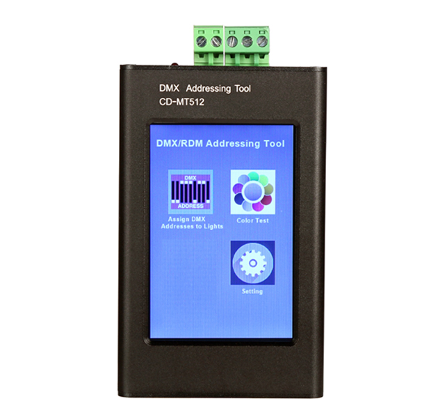 DMX /RDM Addressing Tool-CD-MT512 SM18512PS SM18522PS SM18522PH ...