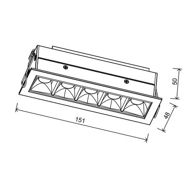 LED Blade Static White S05 | Colordreamer