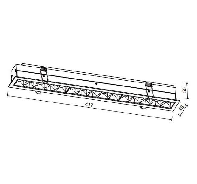 LED Blade Static White S15 | Colordreamer